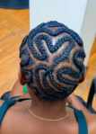 Braided Baldie Designs: 30 Different Bald Head Braids Hairstyles ...