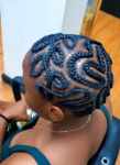 Braided Baldie Designs: 30 Different Bald Head Braids Hairstyles ...